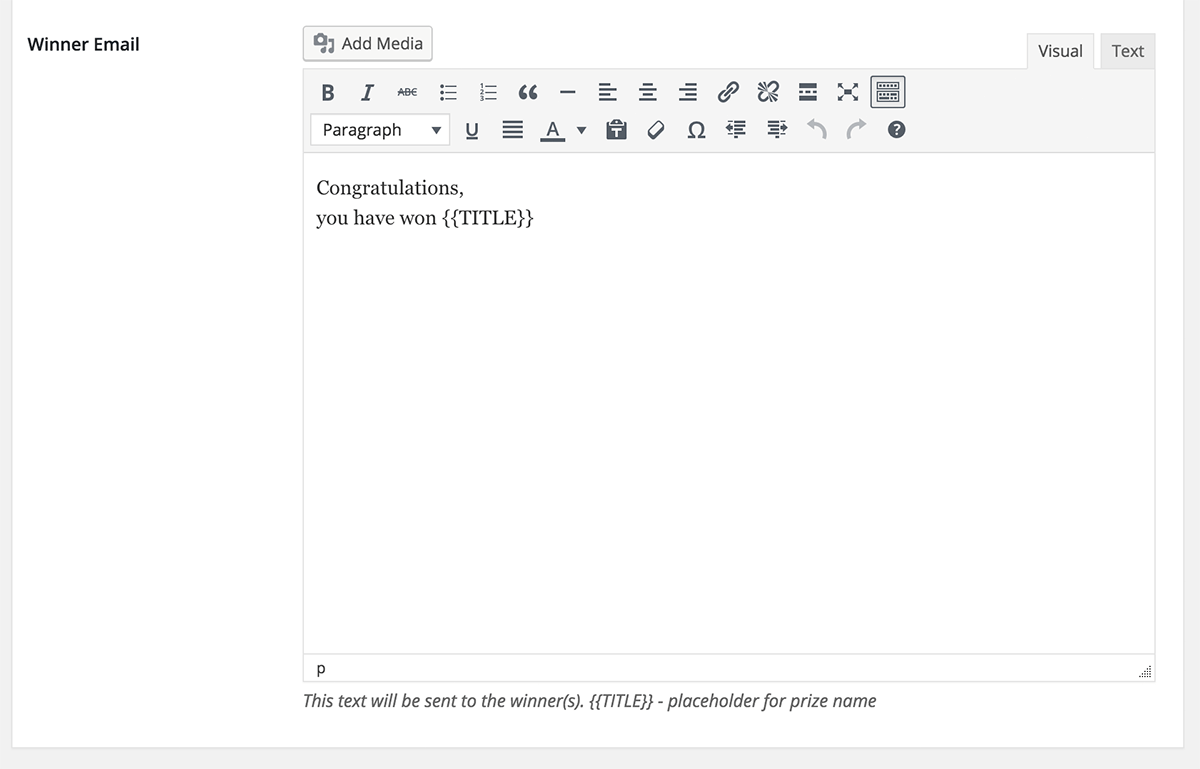 How to Host a Giveaway on WordPress using Simple Giveaways - Igor Benić