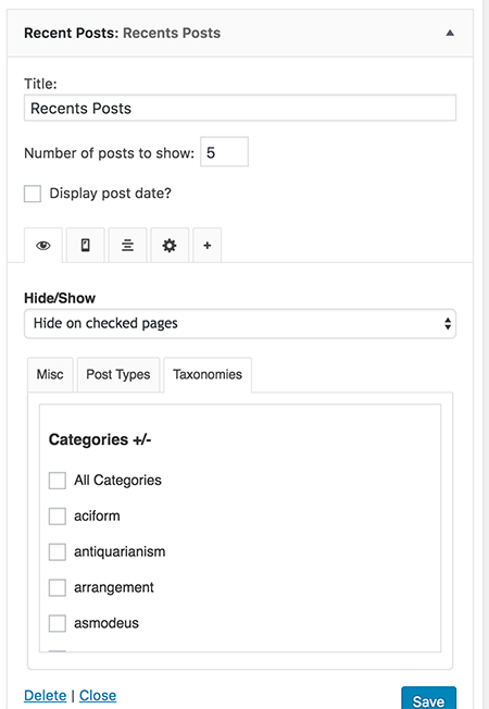 Control your Widgets with Widget Options - Igor Benić